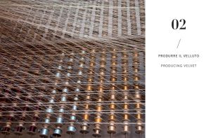 Production of handmade velvets on antique looms: how it works